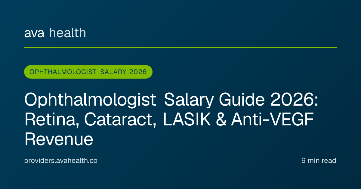 Ava Health · Ophthalmologist Salary 2026 | Retina, Cataract & LASIK Pay